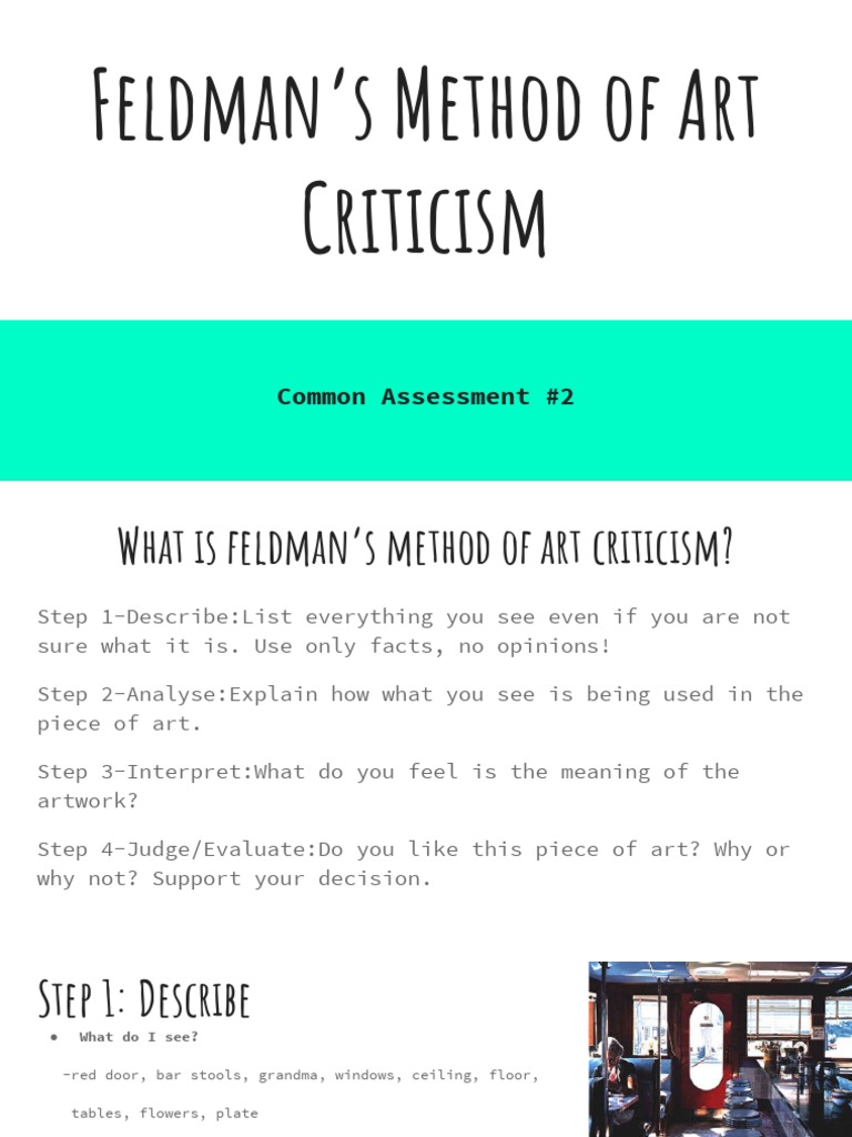 Feldman's Art Criticism Method Explained | PDF