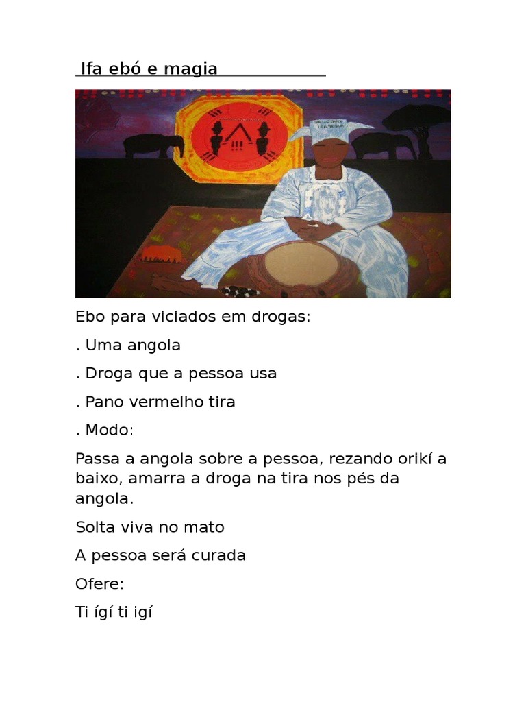 Ifa Ebó e Magia | PDF | Verdade | Religião e crença