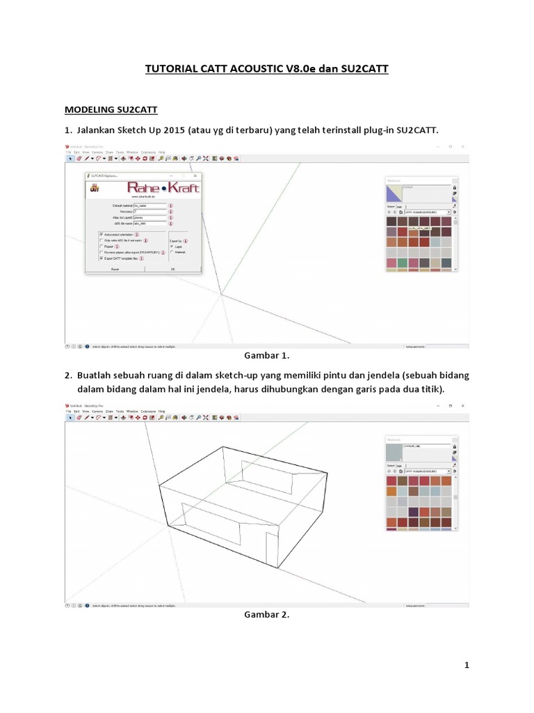 Tutorial Catt Acoustic v8 - 2 | PDF
