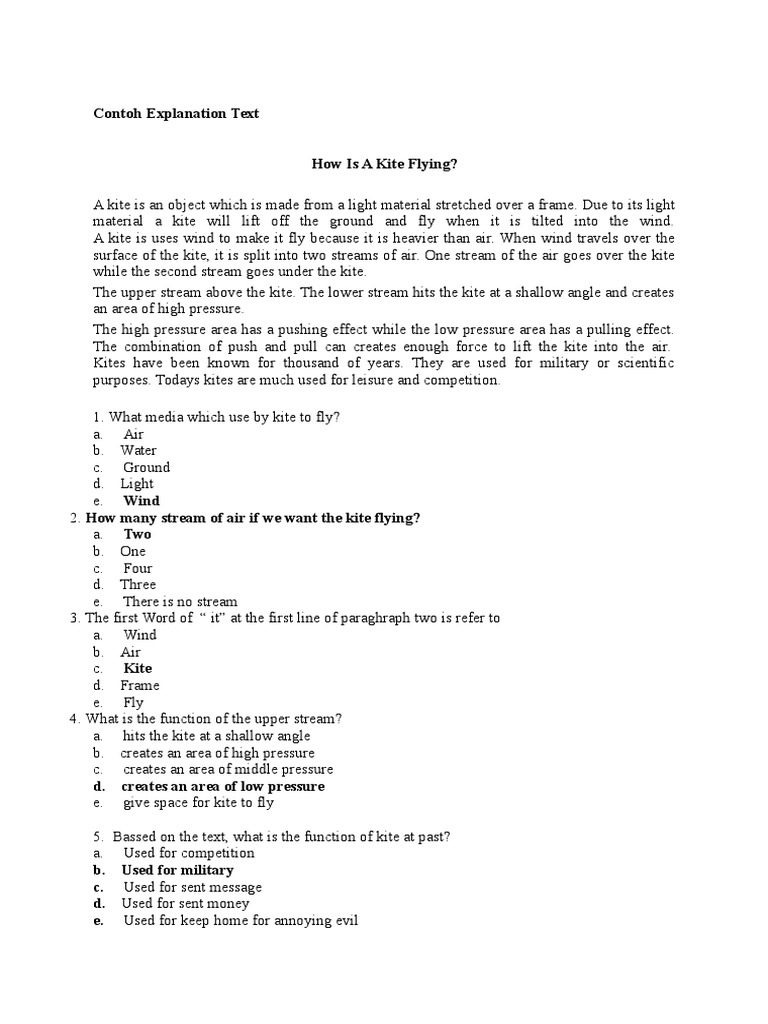 Contoh Explanation Text | PDF | Telephone | Acid