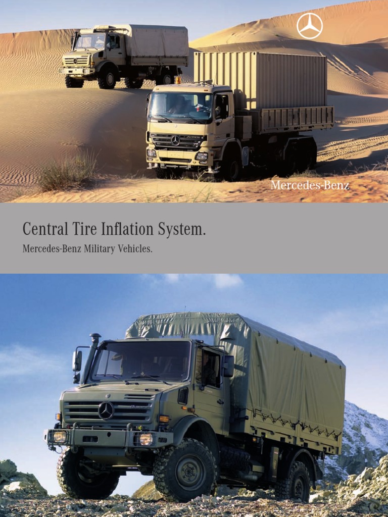 Mercedes-Benz Central Tire Inflation System | PDF | Off Roading | Tire