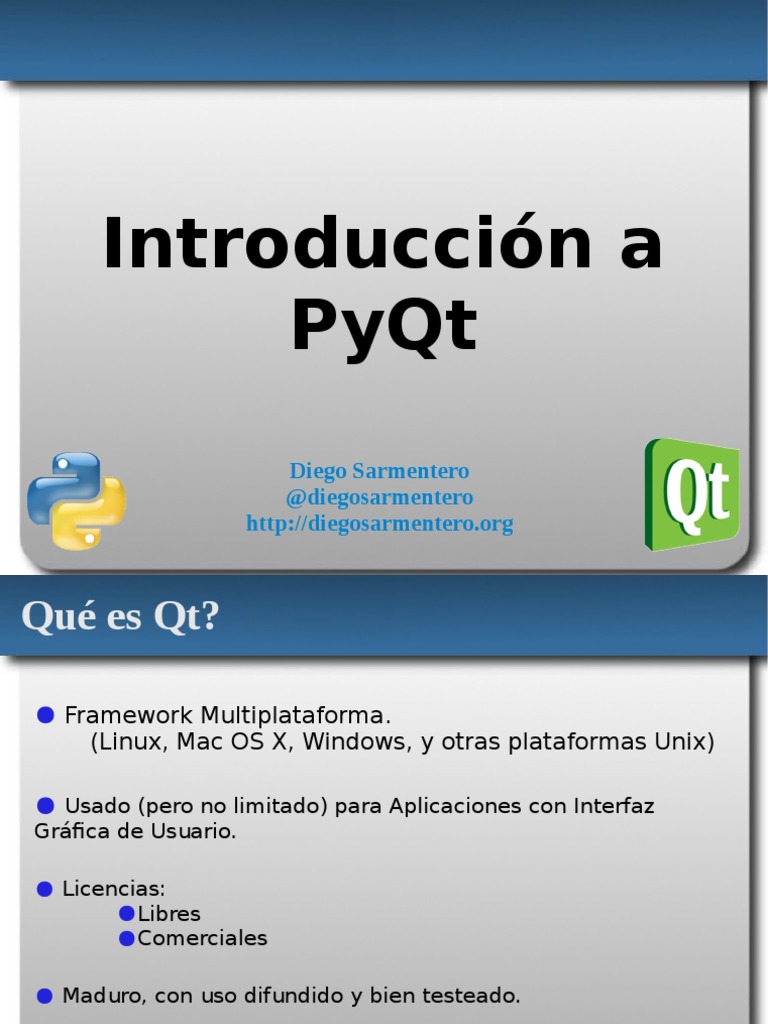 Pyqt PDF | PDF | Informática