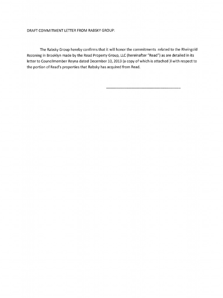 Read Property Group Letter | PDF