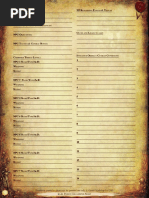 5e - Weather Effects - GM Binder | PDF | Weather | Sky
