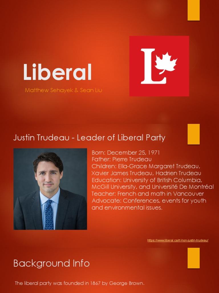 Liberal Poster | Download Free PDF | Pierre Trudeau | Canada
