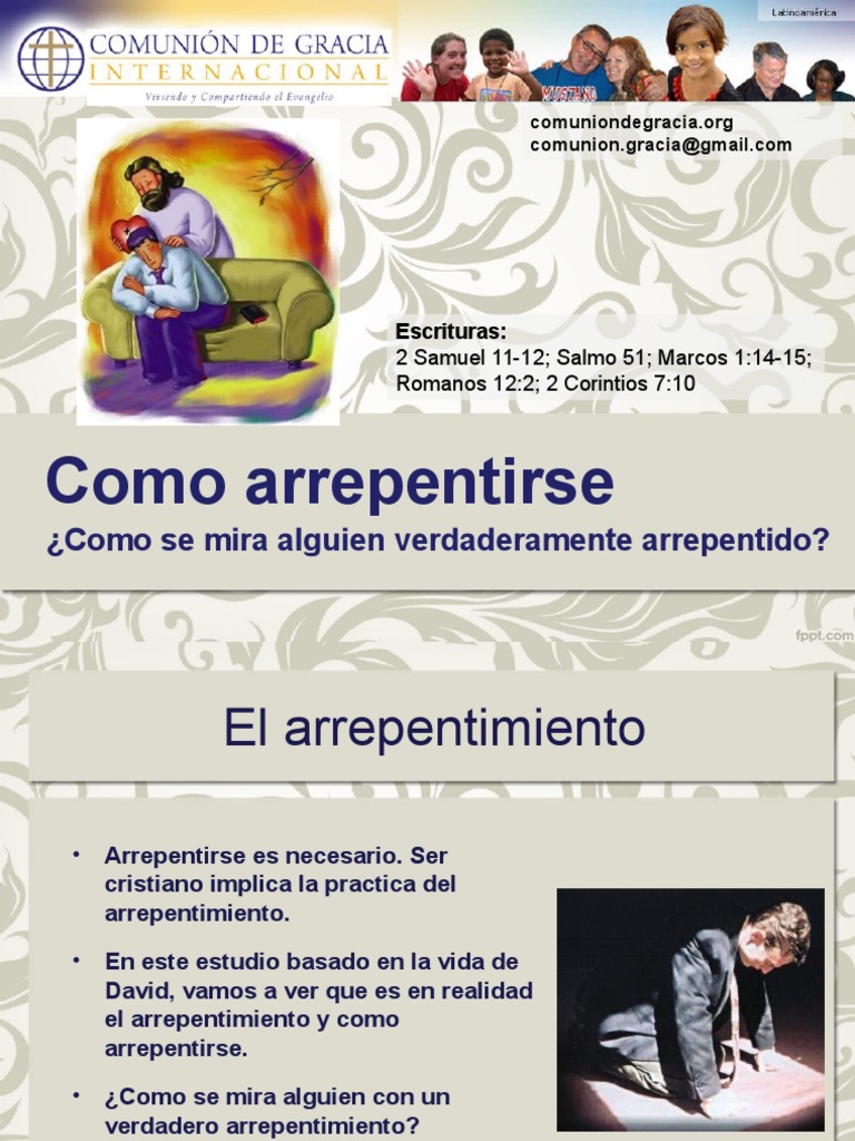 Como Arrepentirse | PDF | David | Pecado