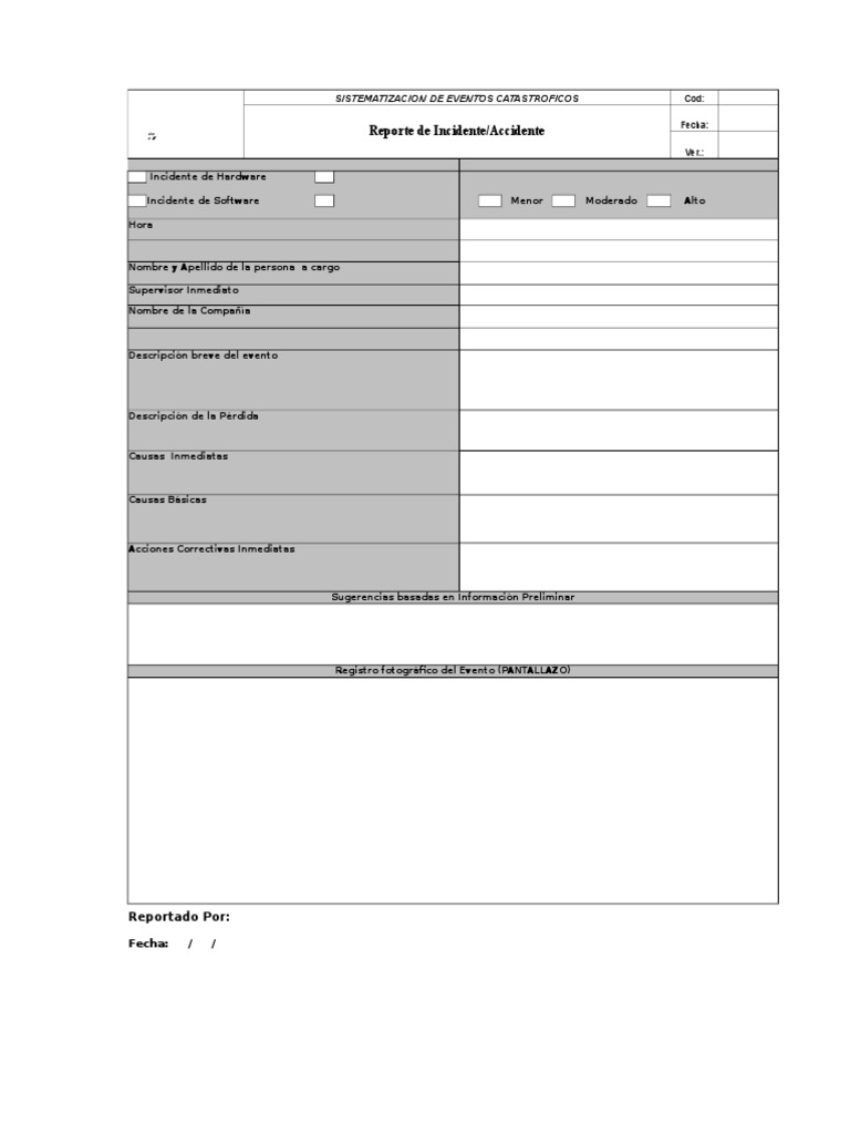 AA8-Ev3-Diseñar Formato Para El Reporte de Incidentes