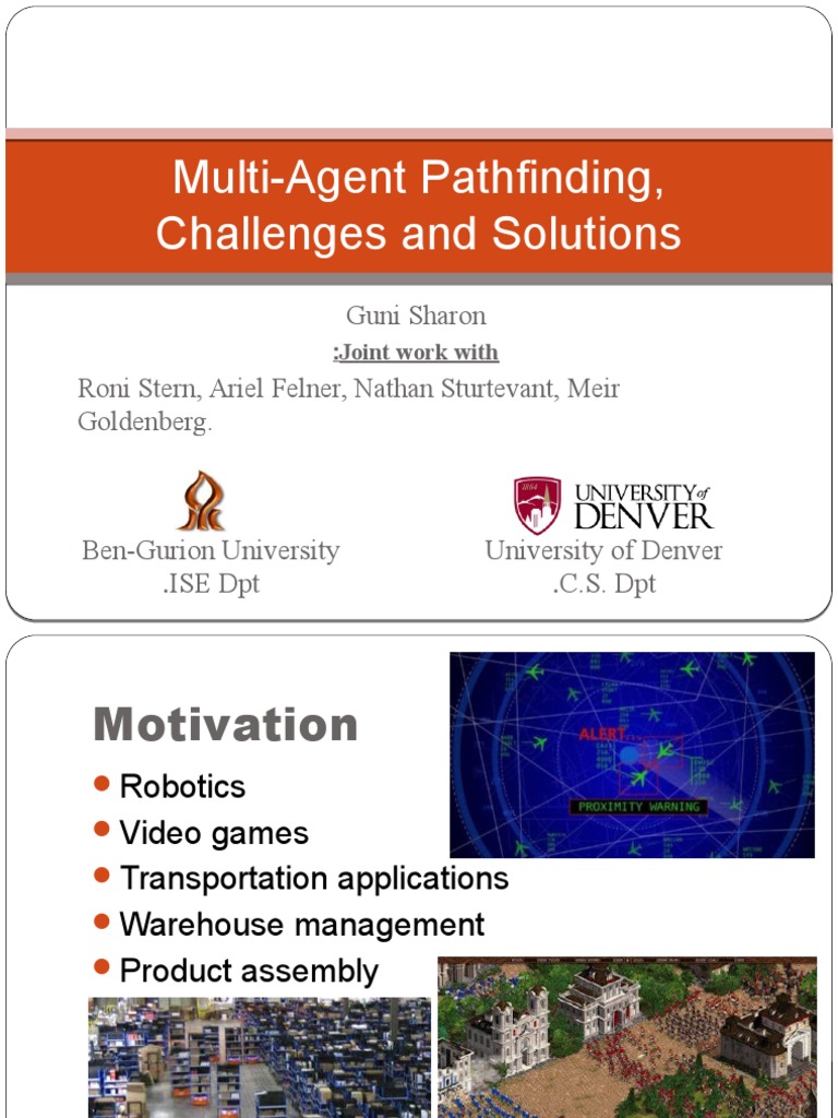 Multi-Agent Pathfinding, Challenges and Solutions | PDF | Mathematical Relations | Computer ...
