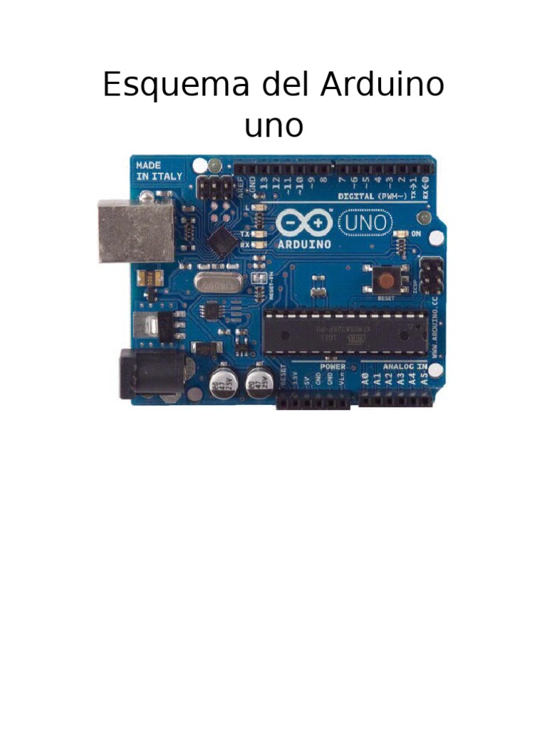 Esquema Del Arduino Uno | Arduino | Puerta lógica