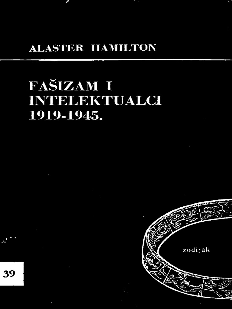 Alaster Hamilton - Fašizam I Intelektualci 1919-1945 PDF | PDF