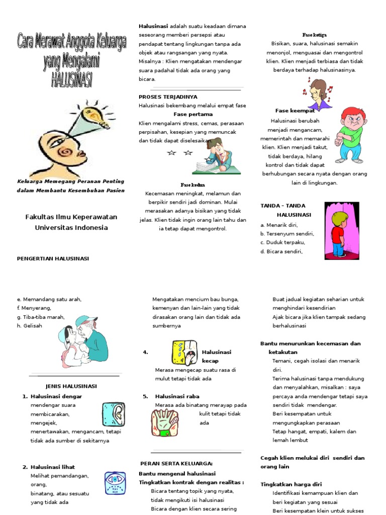 Leaflet Halusinasi | PDF