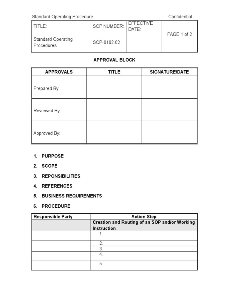 Approval Block Approvals Title Signature/Date | PDF | Computing And ...