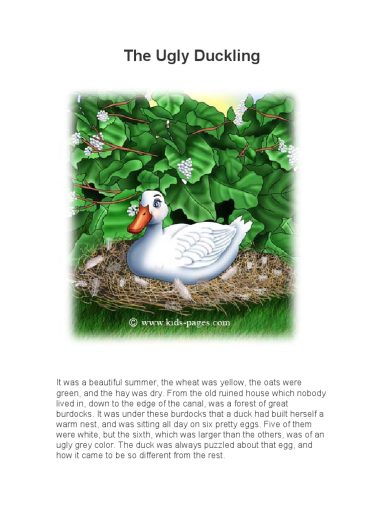 The Ugly Duckling | PDF | Duck | Birds