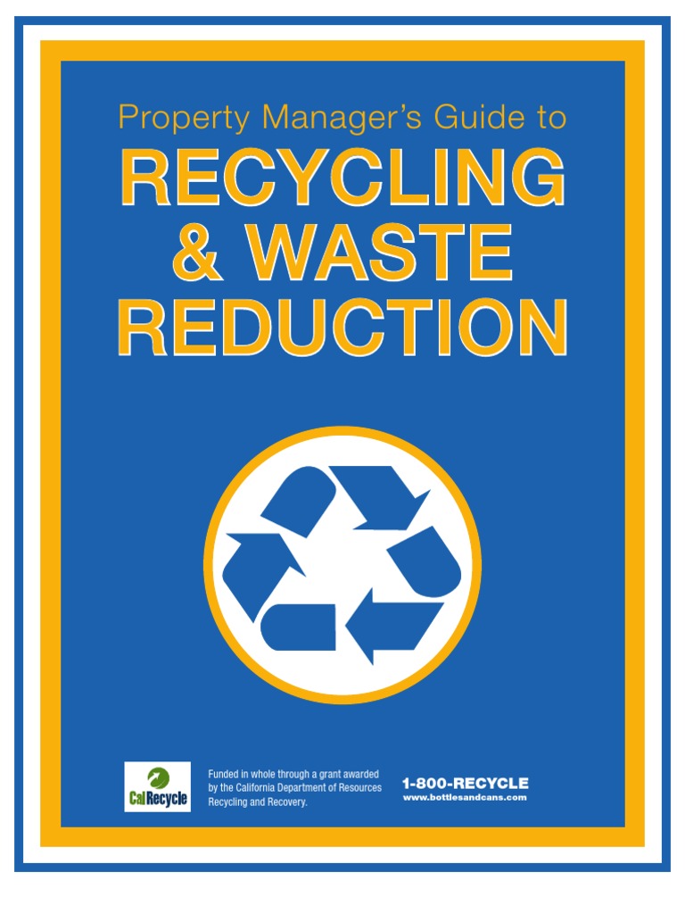 RECYCLING and WASTE REDUCTION | PDF