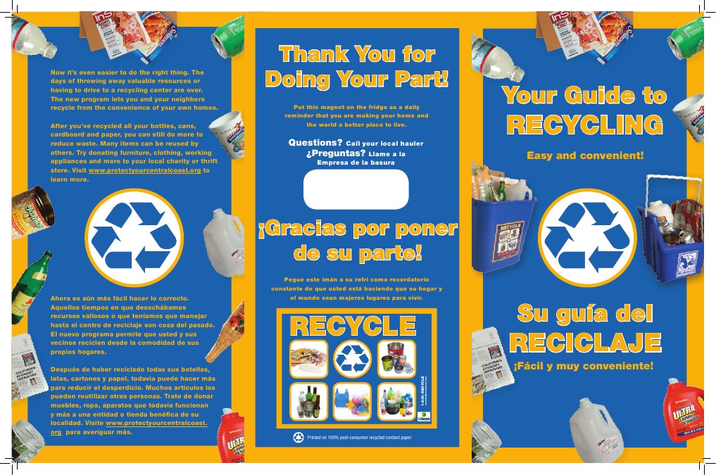 Multifamily Recycling - Recycling Brochure | PDF | Materiales | Naturaleza