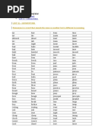 Slosson Oral Reading Test (Sort) : Last First Middle | PDF | Nature