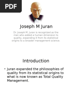 Quality Model of Joseph Juran | PDF | Quality Management | Goal