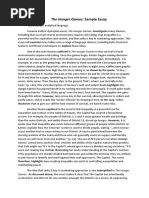 Literary Devices in The Hunger Games | PDF | The Hunger Games