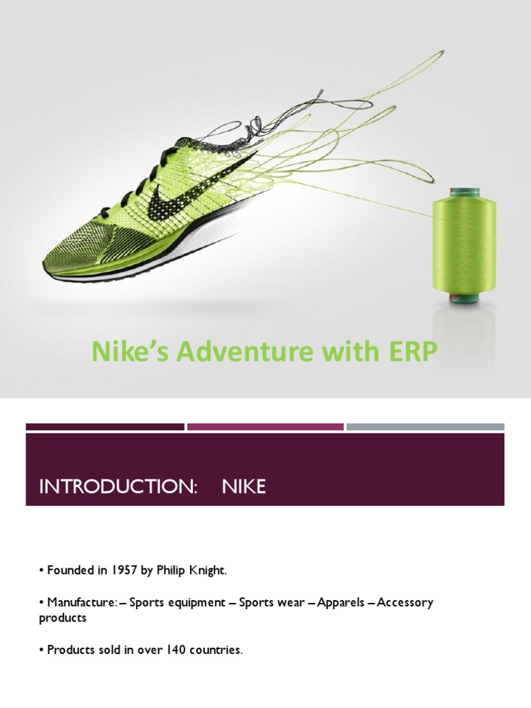 Nike's ERP Supply Chain Challenges | PDF | Supply Chain Management ...