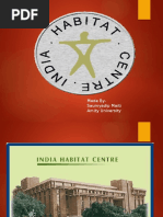 CASE STUDIES Convention Centre - Indian Habitat Centre and Indian ...