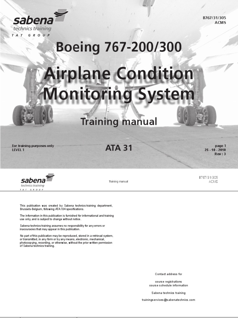 Airplane Condition Monitoring System | PDF | Flight Recorder | Central ...