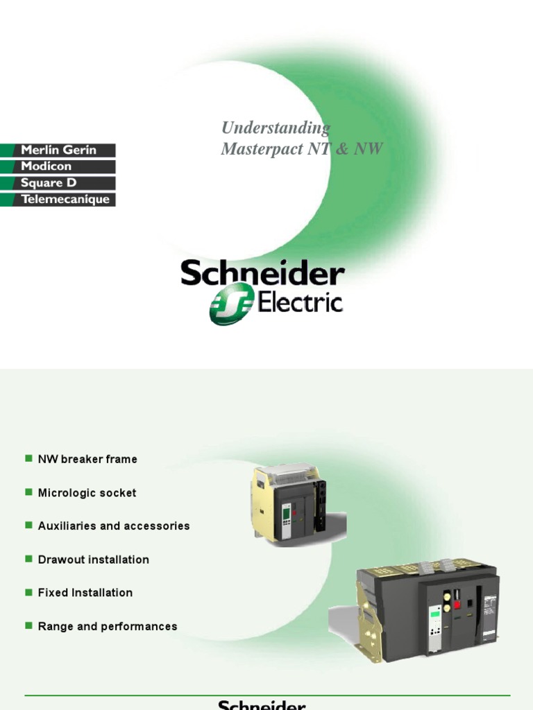 Understanding Masterpact NW - NT | PDF | Power Supply | Electrical ...