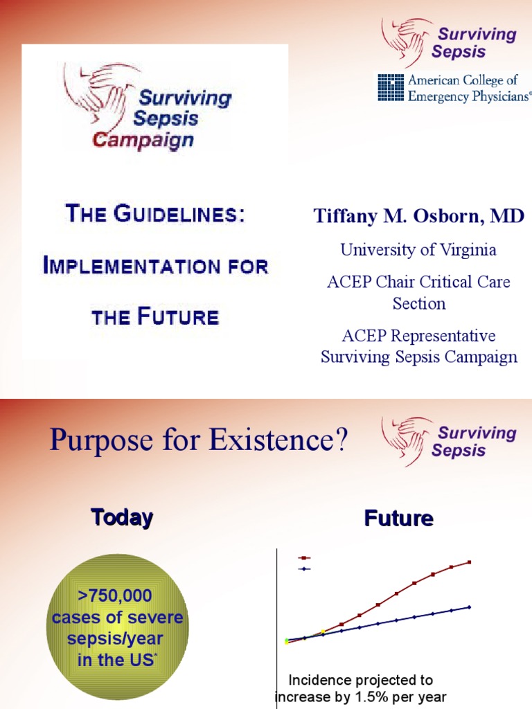 Sepsis PowerPoint Slide Presentation - The Guidelines_ Implementation ...
