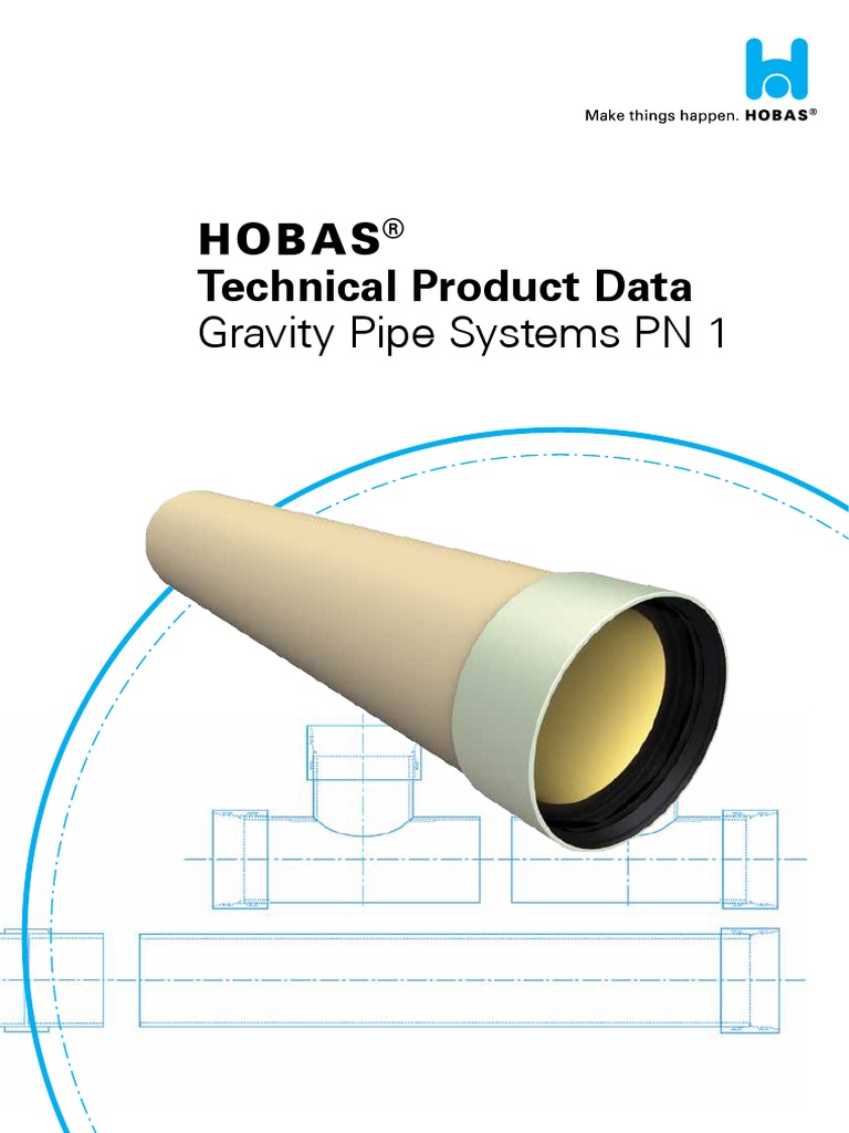 HOBAS Gravity Pipe Systems | PDF | Fiberglass | Pipe (Fluid Conveyance)