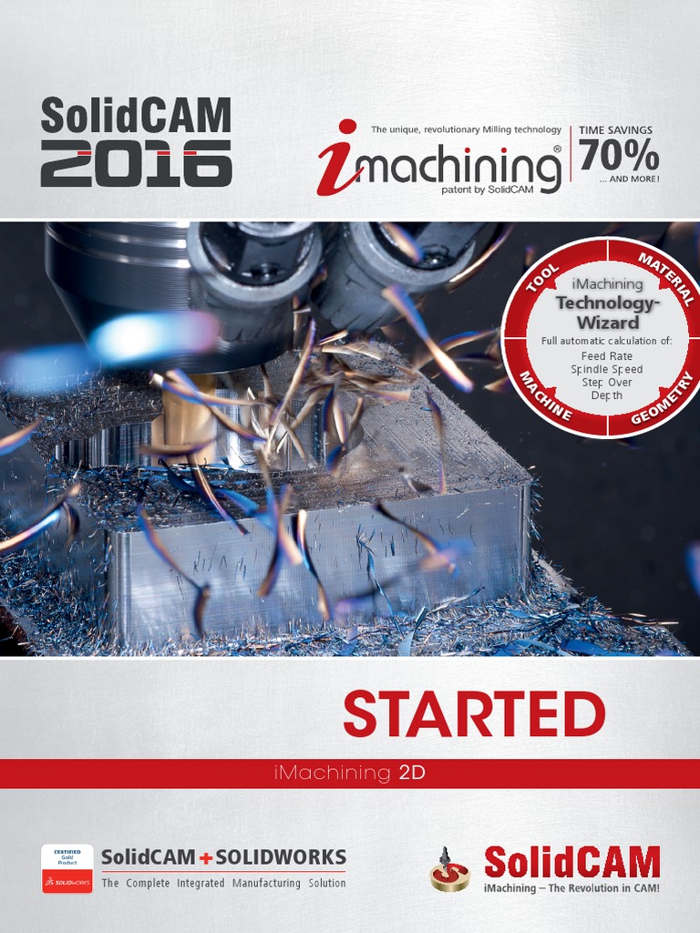 SolidCAM_2016_iMachining_Getting_Started.pdf | Machining | Computer ...