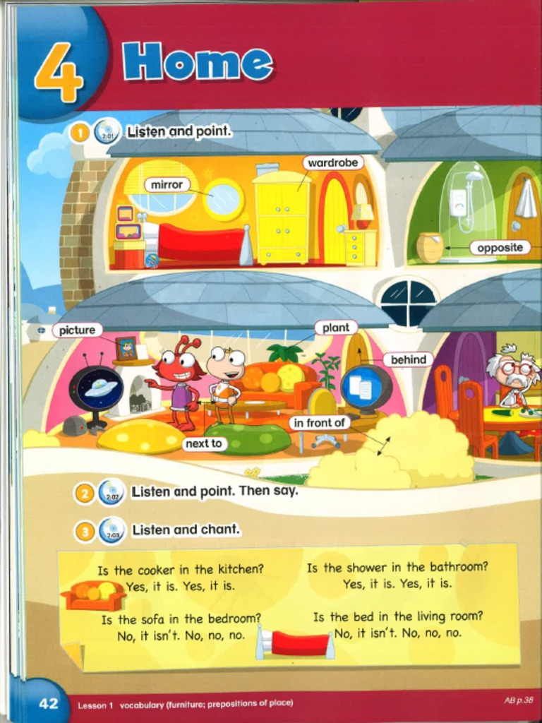 Young Learners Movers Word List Picture Book | PDF