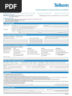 Telkom Contract and Service Cancellation Form PDF | PDF | Identity ...
