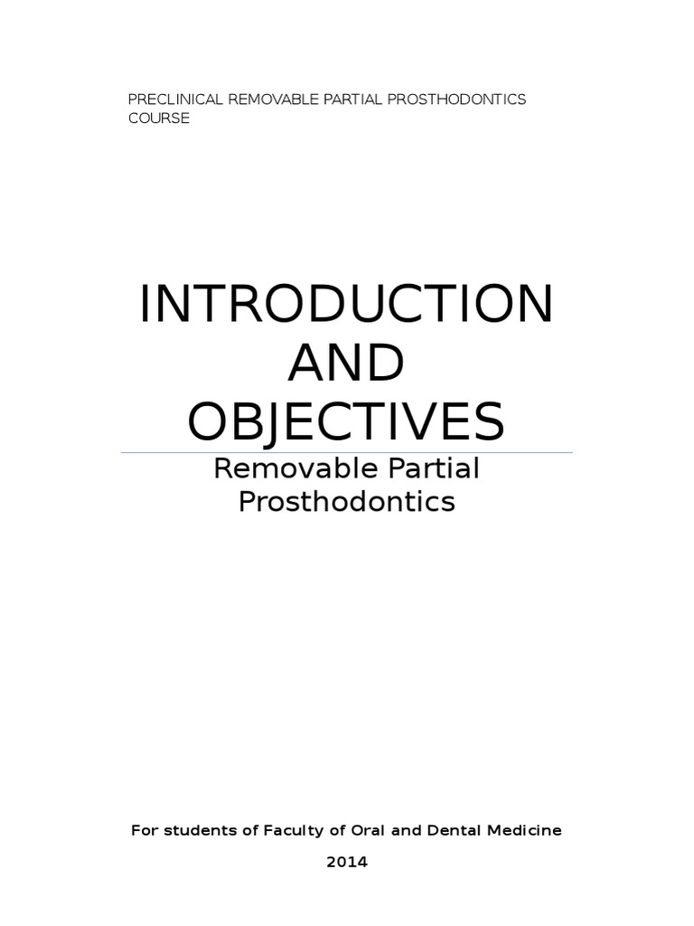 Introduction and Objectives | PDF