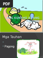 Si Pagong at Kuneho Full With Story and Images | PDF
