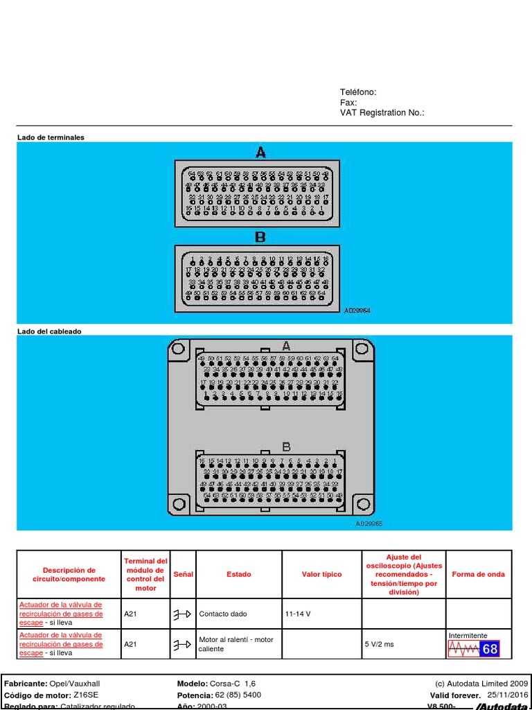 Corsa Autodata PDF | PDF