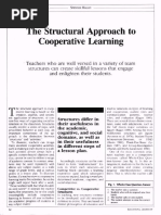 Kagan Structures for Cooperative Learning | PDF | Teachers | Learning