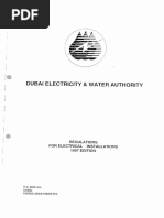 DEWA Cable Chart | PDF | Electrical Wiring | Building Engineering