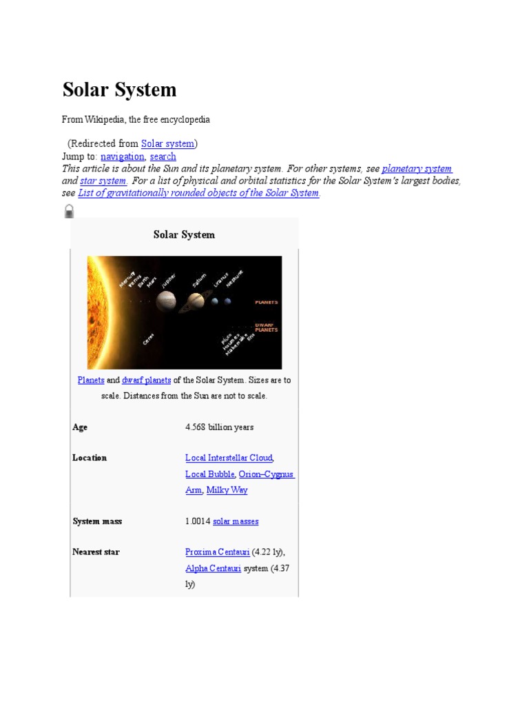 Solar System Navigation Search | PDF | Solar System | Planets