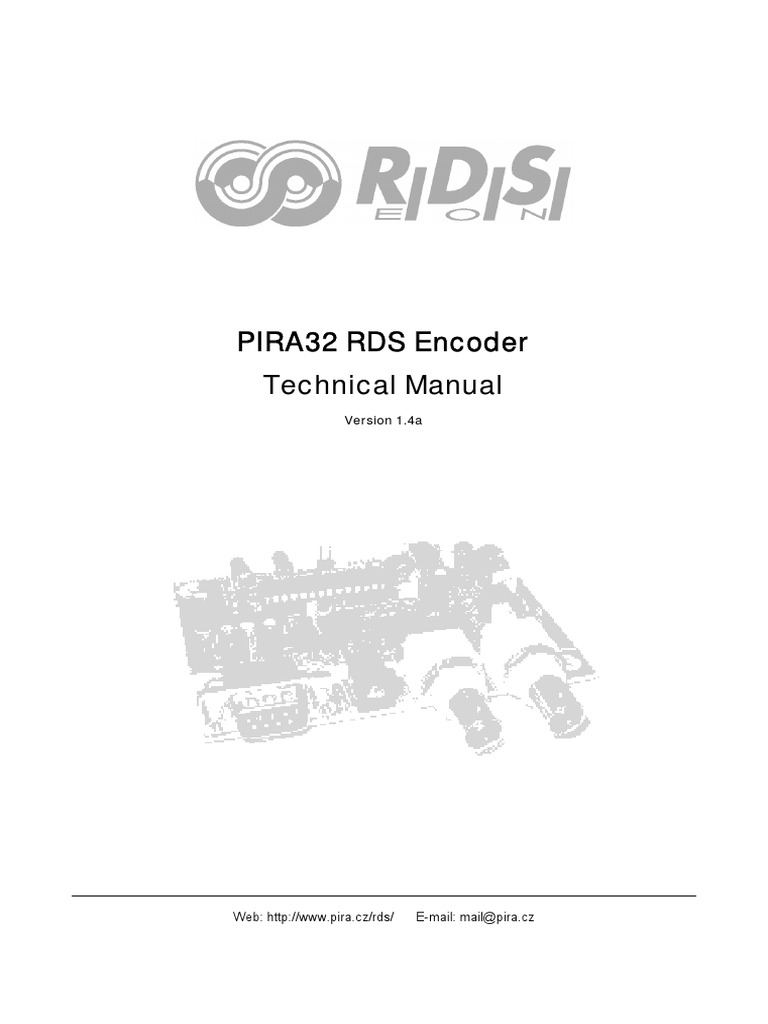 Manual Rds Pira32 | PDF | Parameter (Computer Programming) | Command Line Interface