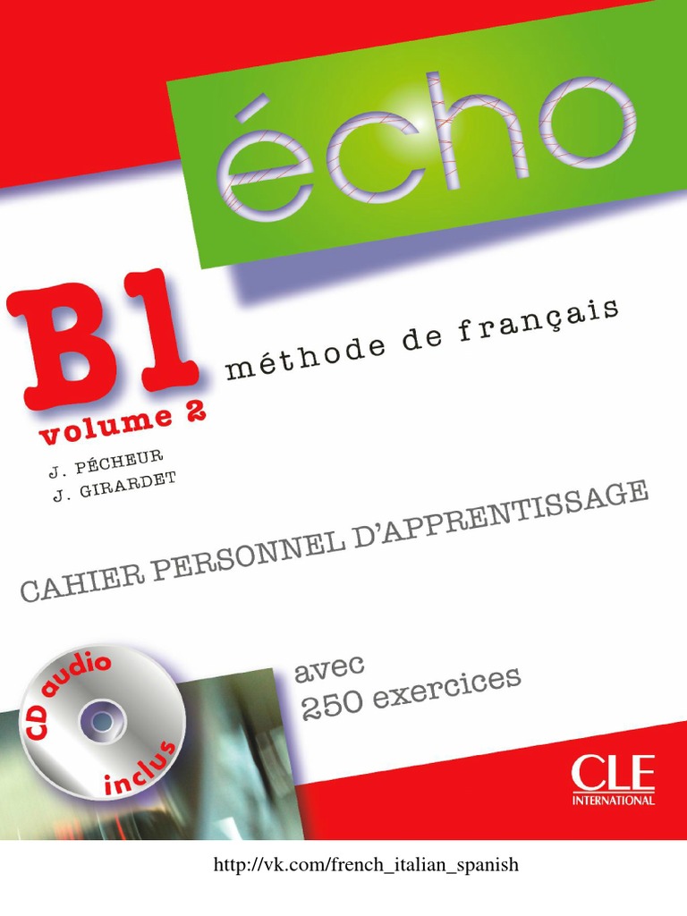 Écho B1 2 Cahier | PDF