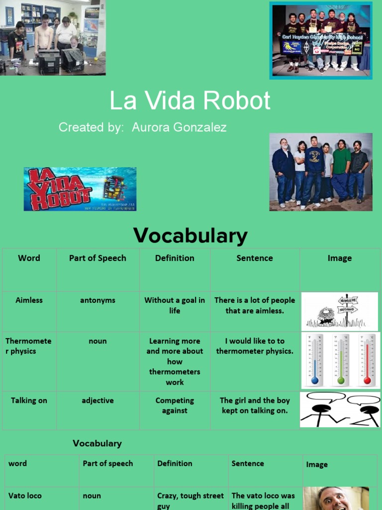 La Vida Robot | PDF | Robotics | Linguistics