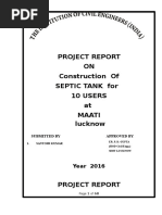 Final Year Complete Project Report On Sewage Treatment Plant | PDF | Sewage Treatment | Water ...
