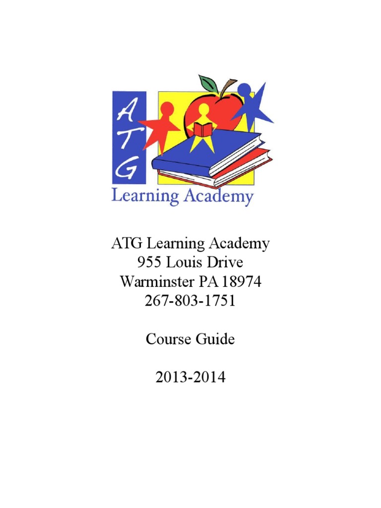 A Guide to the English Courses Offered at ATG Learning Academy ...