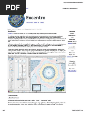 Excentro 1 9 12 – Create Guilloche Illustration Designs