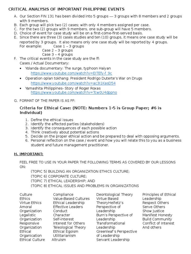 CASE STUDY - Actual Documentary Evaluation | PDF | Academic Discipline Interactions | Social ...