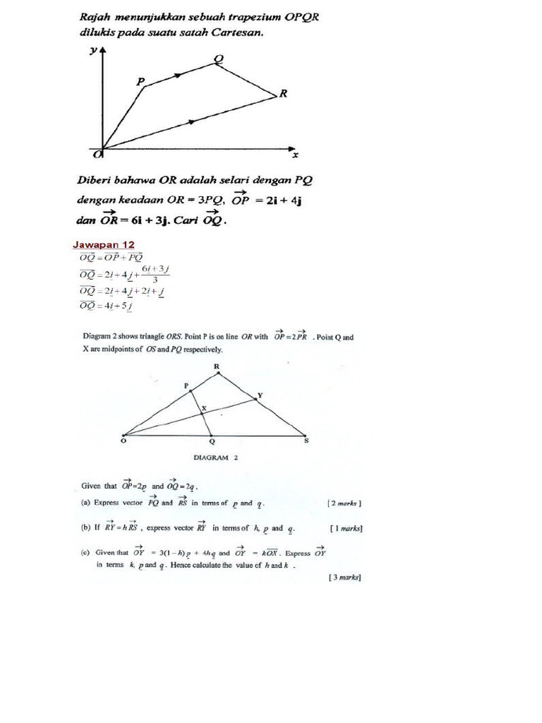 Vektor ADD MATH TING.5 | PDF
