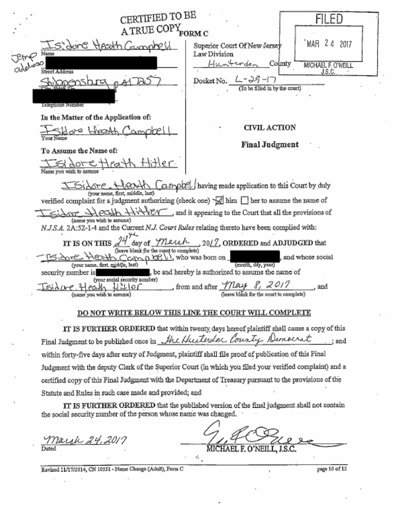 Usat 2017-03-24 Hitler Name Change Redacted | PDF