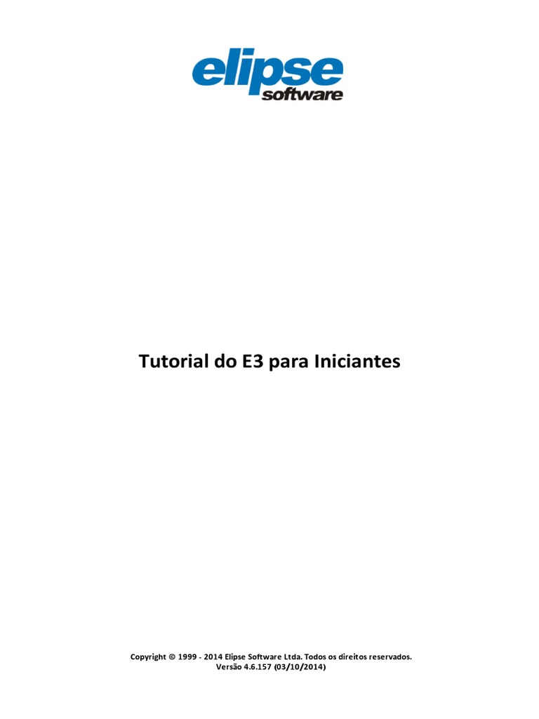 Elipse - Tutorial Do E3 para Iniciantes PDF | PDF | Microsoft Windows ...