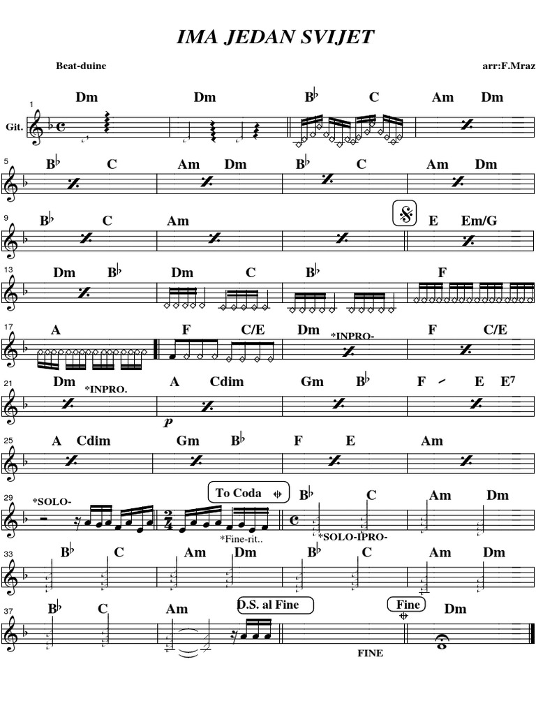 Ima Jedan Svijet | PDF