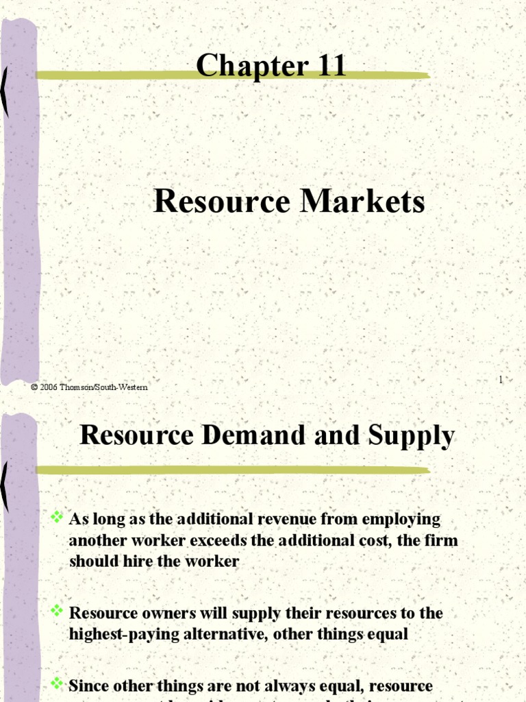 Chap11.ppt | PDF | Supply And Demand | Supply (Economics)