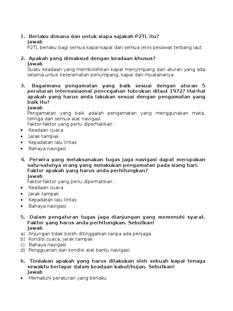 Soal p2tl Lengkap DNG Jawabannya | PDF